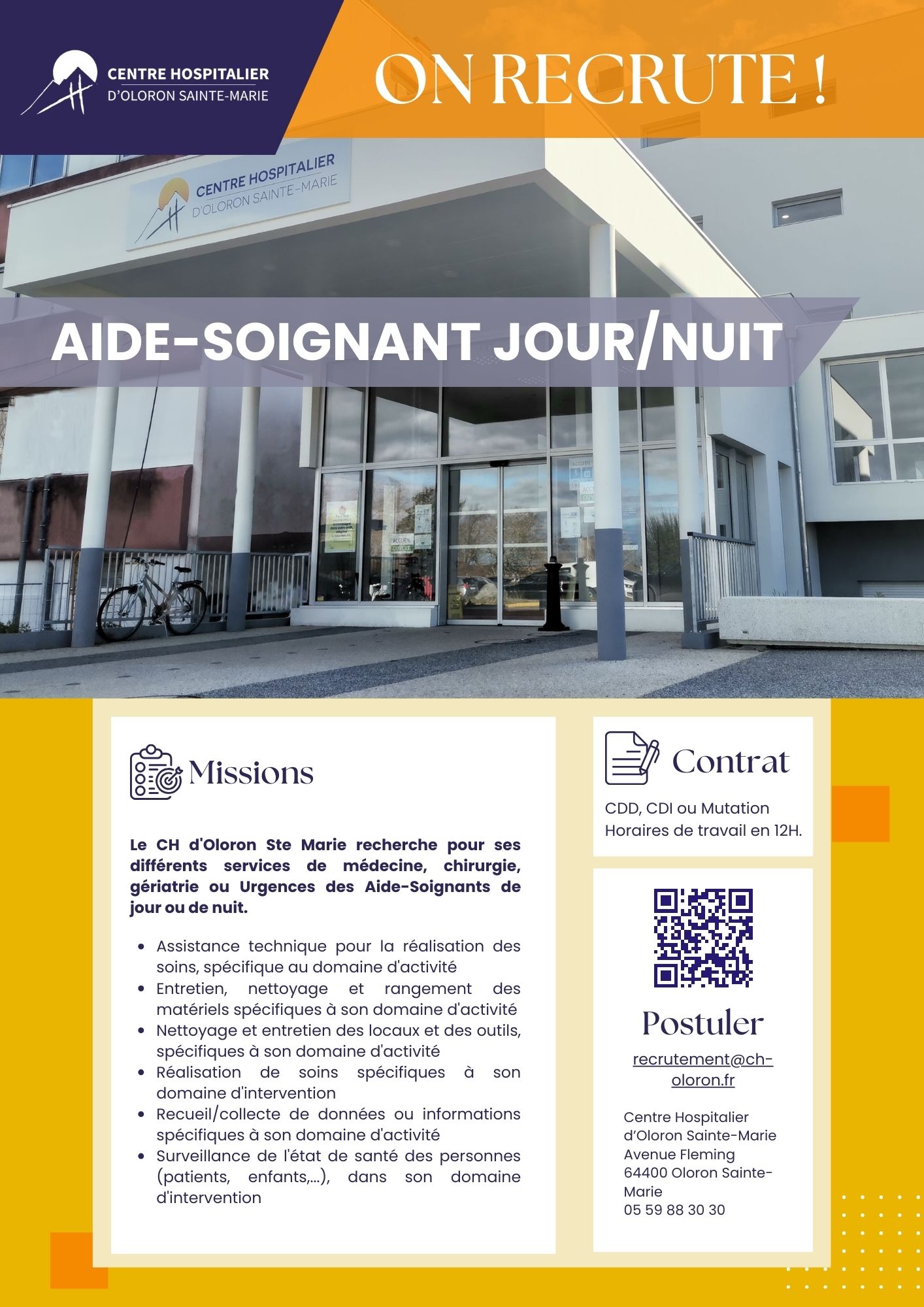 Centre Hospitalier d'Oloron Sainte-Marie