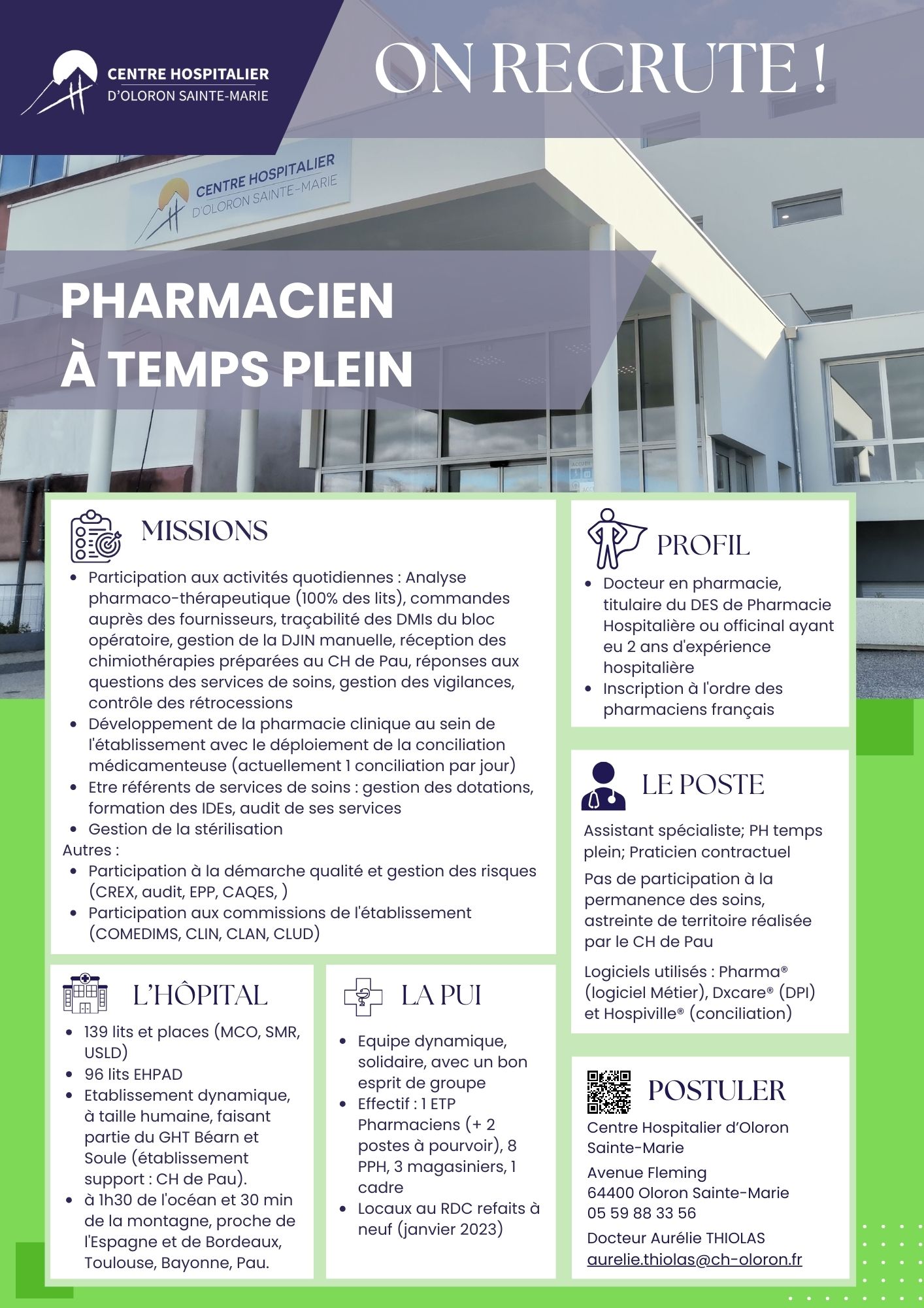 Centre Hospitalier d'Oloron Sainte-Marie